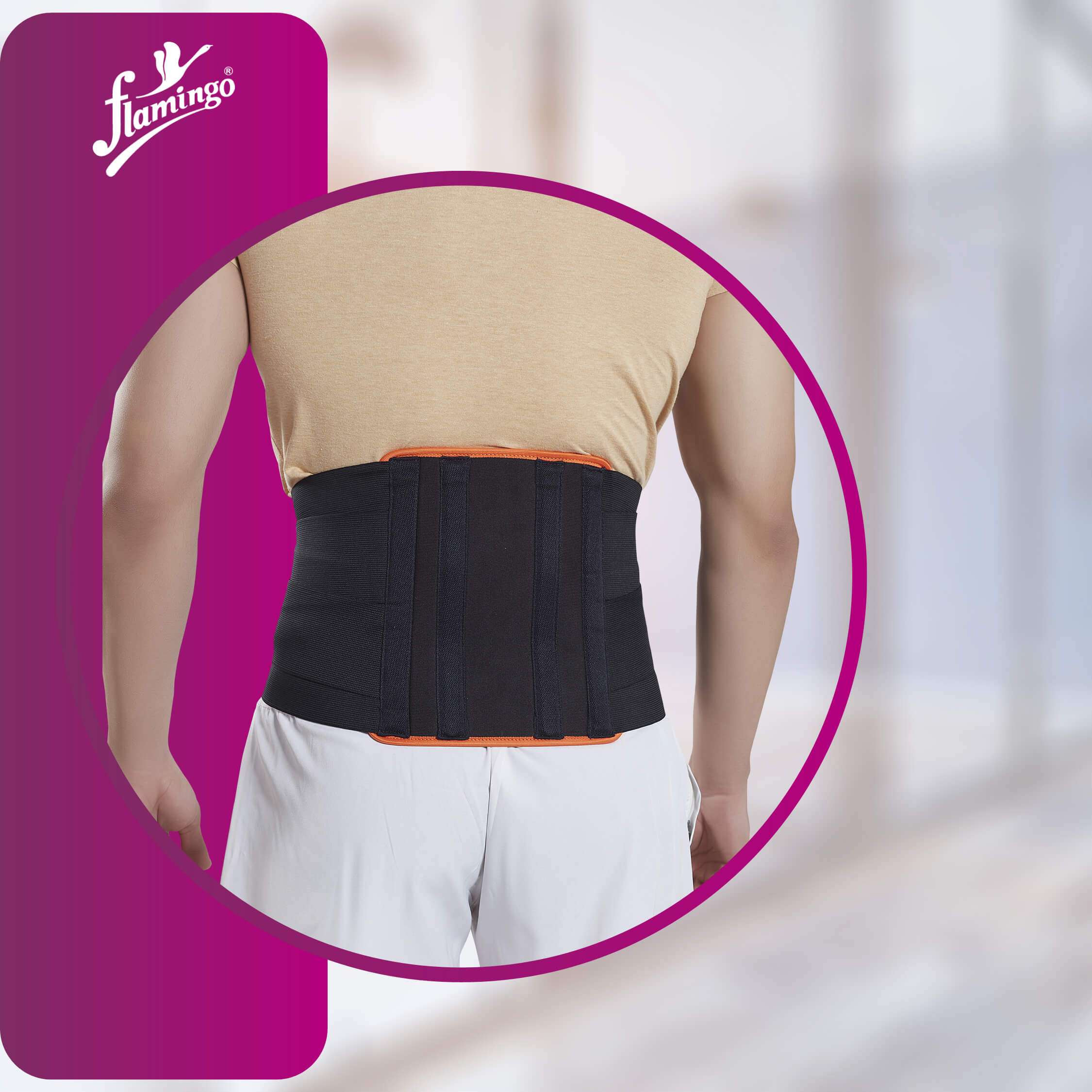 Flamingo Lumbar Corset Belt