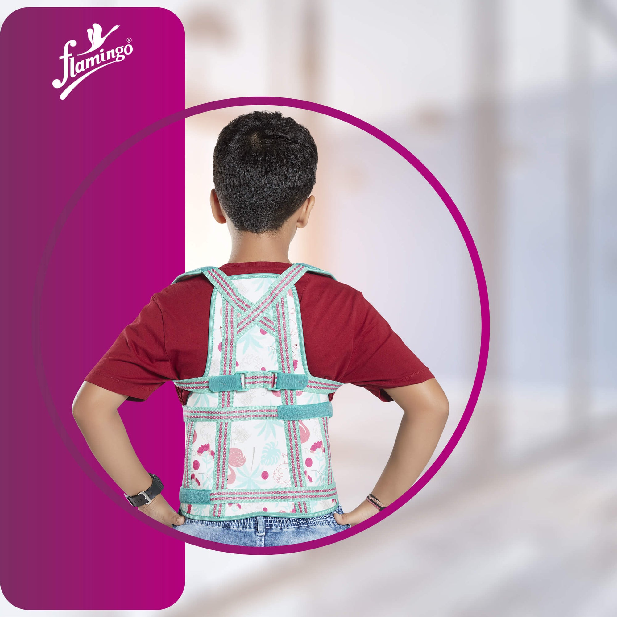 Flamingo Pediatric Dorsolumbar Spinal Brace