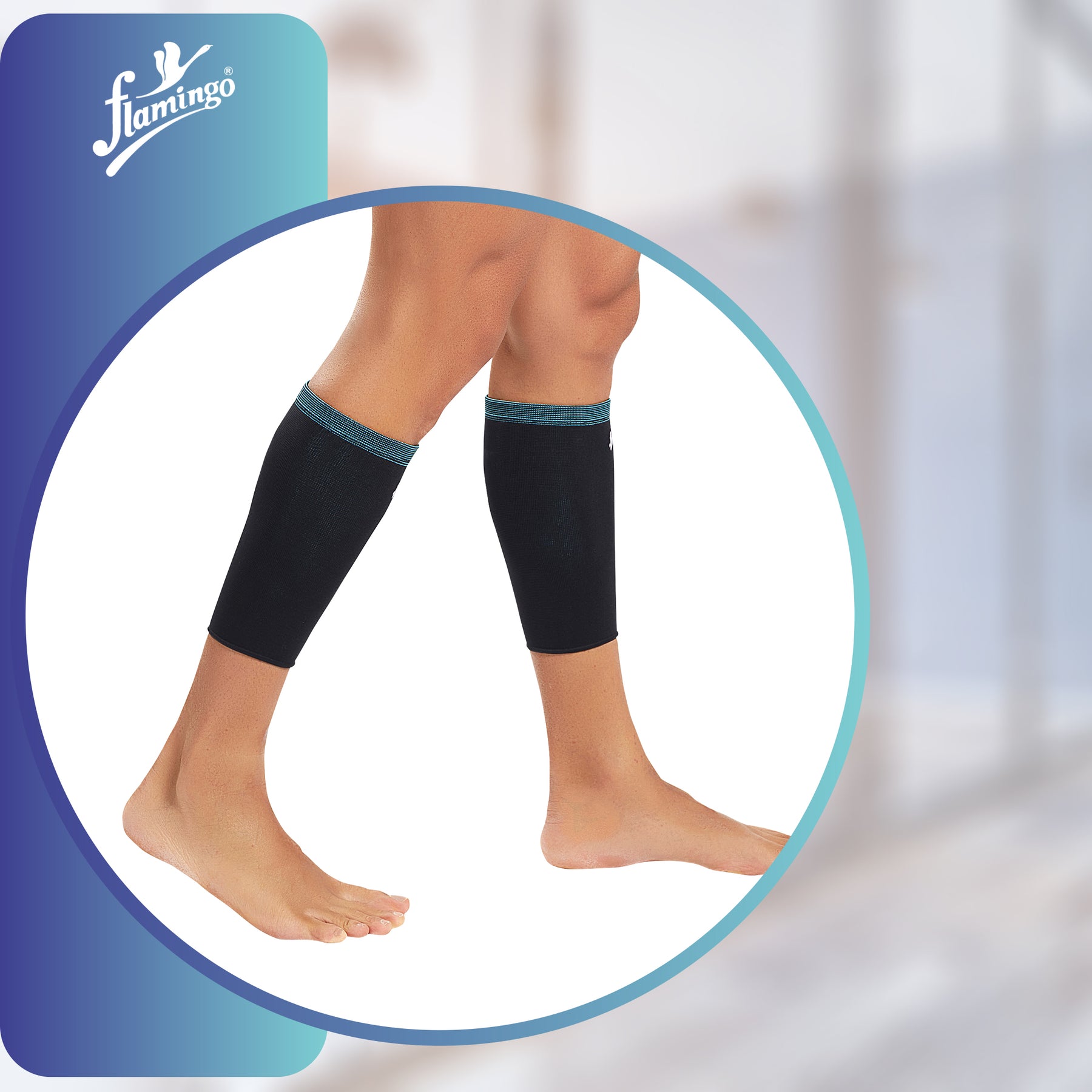 Flamingo Premium Calf Support (Pair)