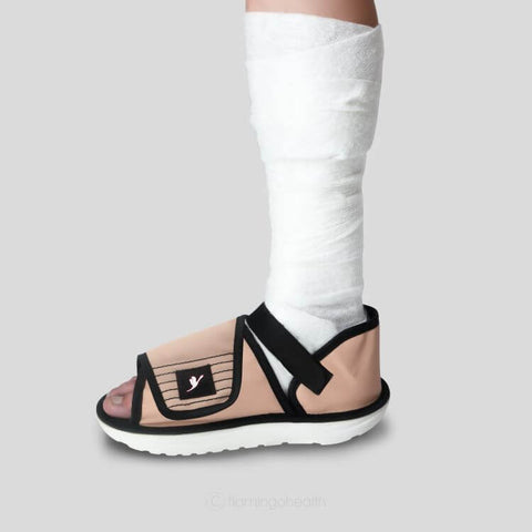 Rocker Bottom Cast Shoe – Flamingo Health